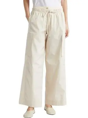 3.1 PHILLIP LIM 3.1 Phillip Lim Double Waistband Cotton Poplin Cargo Pants