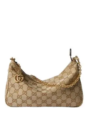 Gucci Lady Lunetta Chain Small Shoulder Bag - Beige