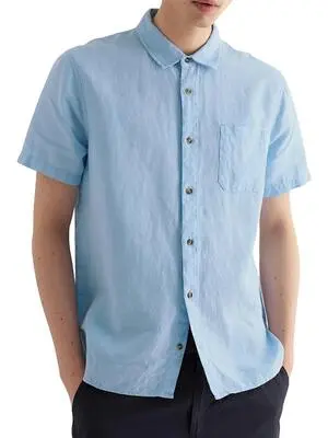 SEASALT CORNWALL Carne Shirt - Waterfall