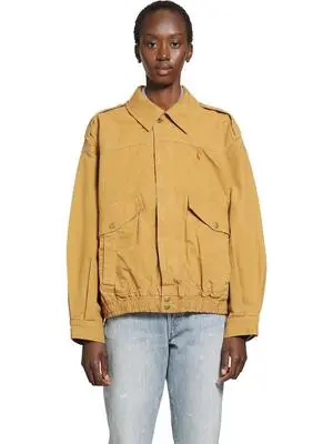 Polo Ralph Lauren Cotton Canvas Bomber Jacket - Brown