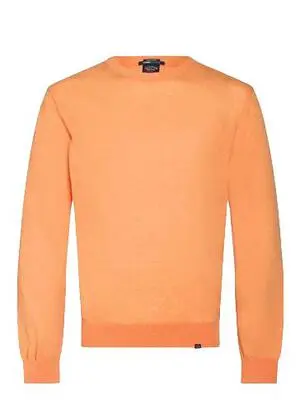 Paul & Shark Cashmere Blend Crewneck Sweater - Orange