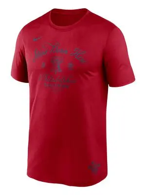Nike 2026 All-star Game Script Lockup Legend Dri-fit Mlb T-shirt - Red