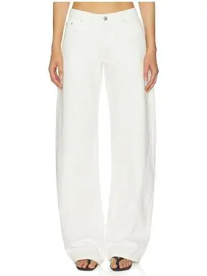 TIGER MIST Maliya Jeans Wide Leg - White