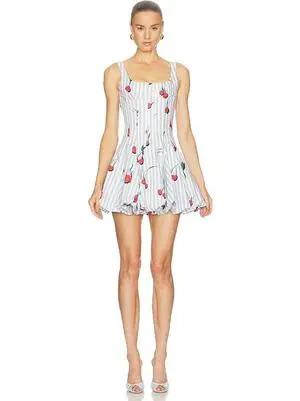 Monse Bubble Dress - Blue Multi