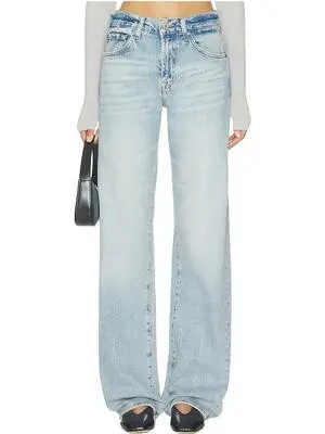 7 For All Mankind Tess Trouser Jean - Blue