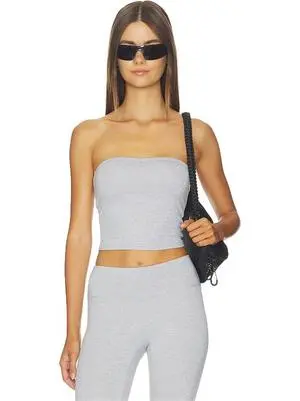 WELLBEING + BEINGWELL Loungewell Light Camden Tube Top - Grey