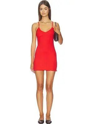 WELLBEING + BEINGWELL Carolee Dress - Red
