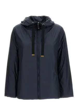 Max Mara Max Mara The Cube Hooded Jacket Blu
