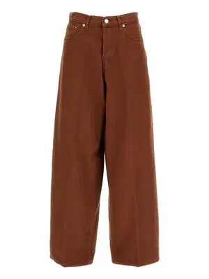 HAIKURE Bethany Soft Trousers - Marrone