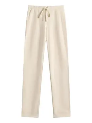 SKIMS Drapey French Terry Straight Leg Pant - Buff