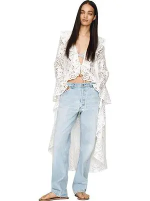 ALIGRACE Brigette High-rise Straight-leg Jeans - Light