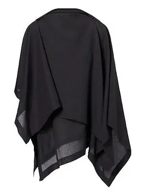 Issey Miyake All Squares Draped Woven Shirt - Black