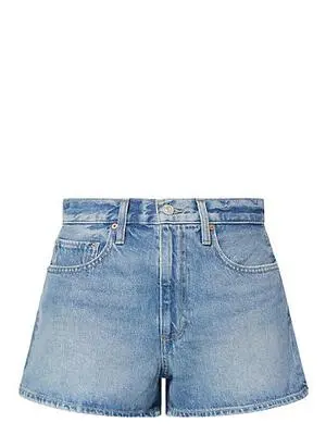 Paige High Rise Denim Shorts - Mariners