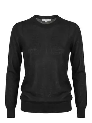 Malo Long-sleeved Pullover - Black