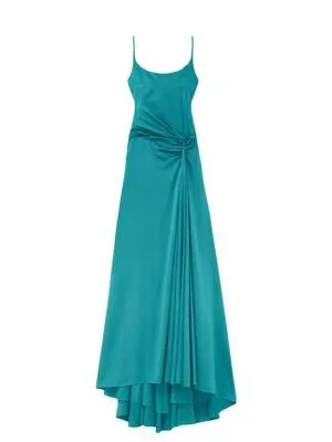 Alexander McQueen Sleeveless Maxi Dress - Blue