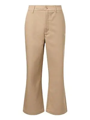 New Era Athletics Mlb Logo-embroidered Cotton Chinos 36 Beige