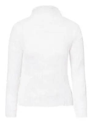 Issey Miyake Chiffon Twist Top - White