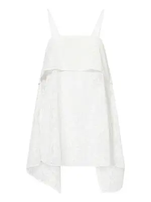 DISSH Anya Waterfall Sheer Lace Top
