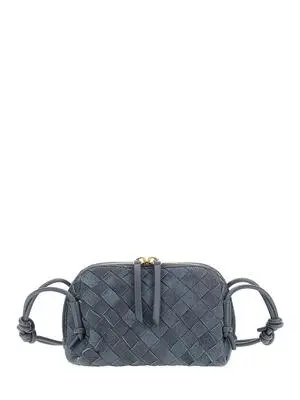 Bottega Veneta Nappa Suede Pochette Clutch - Multicolor