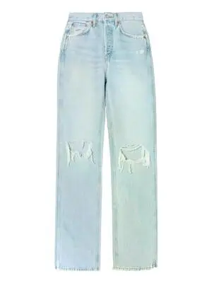 RE/DONE High-rise Loose Jeans - Blue