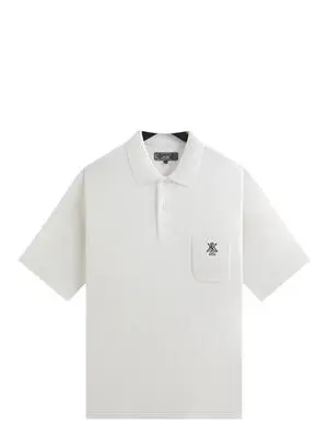 Kith Ethan Pique Polo Shirt - White