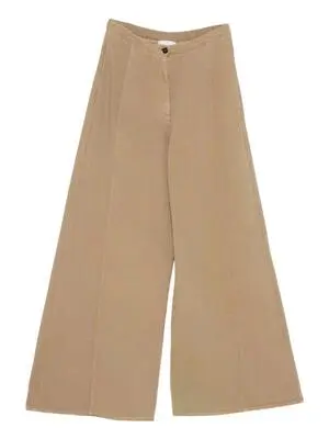 FORTE_FORTE Forte Forte Wide-Leg Palazzo Pants Neutrals
