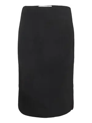 Diane Von Furstenberg Midi Pencil Skirt - Black