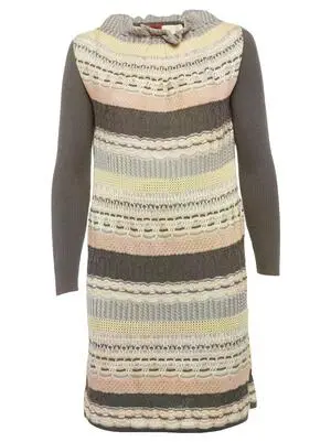 Missoni Zigzag Knit Dress - Grey