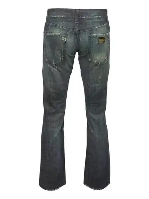 Dolce & Gabbana Distressed Denim Jeans - Blue
