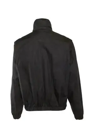 Giorgio Armani Zip-up Hooded Jacket - Black