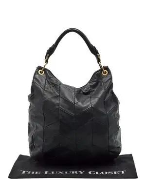Miu Miu Leather Shoulder Bag - Black