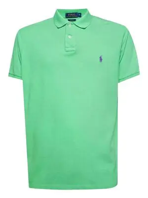 Polo Ralph Lauren Custom-fit Logo-detail Polo Shirt - Green