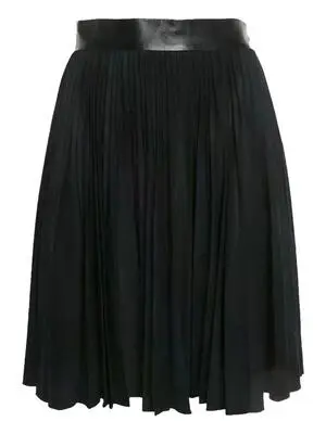 Gucci Pleated Mini Skirt - Black