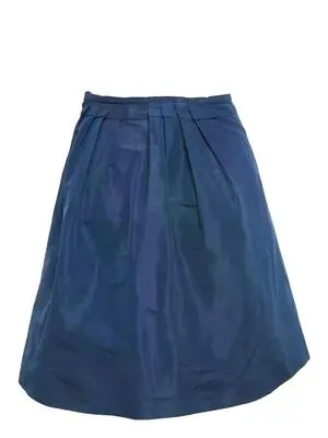 Miu Miu Pleated Mini Skirt - Blue