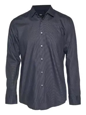 BOSS Patterned Shirt - Black