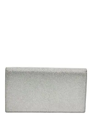 CHRISTIAN LOUBOUTIN Loubi54 Clutch Bag - Silver