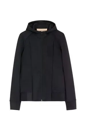 Valentino Garavani Vlogo Zip-up Hoodie - Black
