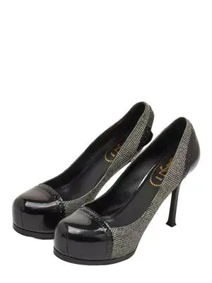 Saint Laurent Saint Laurent Tribtoo Platform Pumps Grey