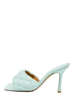 Bottega Veneta Lido Intrecciato Sandals - Blue