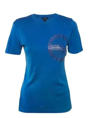 LOUIS VUITTON Printed Short-sleeve T-shirt - Blue