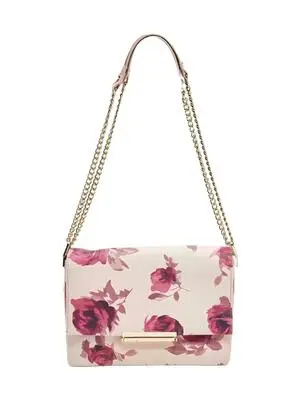 Kate Spade New York Emerson Place Floral Print Shoulder Bag - Neutrals