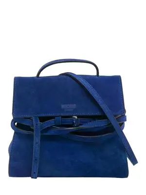 Moschino Suede Mini Bag - Blue