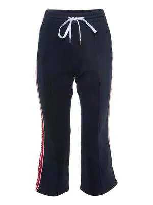 Miu Miu Side Stripe Track Pants - Blue
