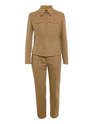 Dolce & Gabbana Tailored Jacket And Trousers Set - Brown