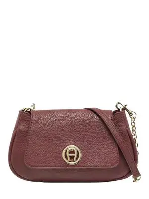 AIGNER Flap-top Shoulder Bag - Red