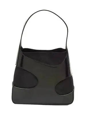 FERRAGAMO Small Cut-out Tote Bag - Black