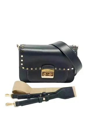 Michael Kors Sloan Studded Shoulder Bag - Blue