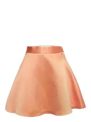 Elisabetta Franchi Flared Mini Skirt - Orange