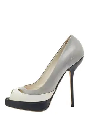 DIOR Christian Dior Peep-Toe Platform Pumps