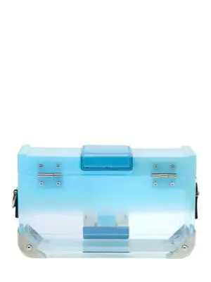 Fendi Baguette Trunk Mini Bag - Blue